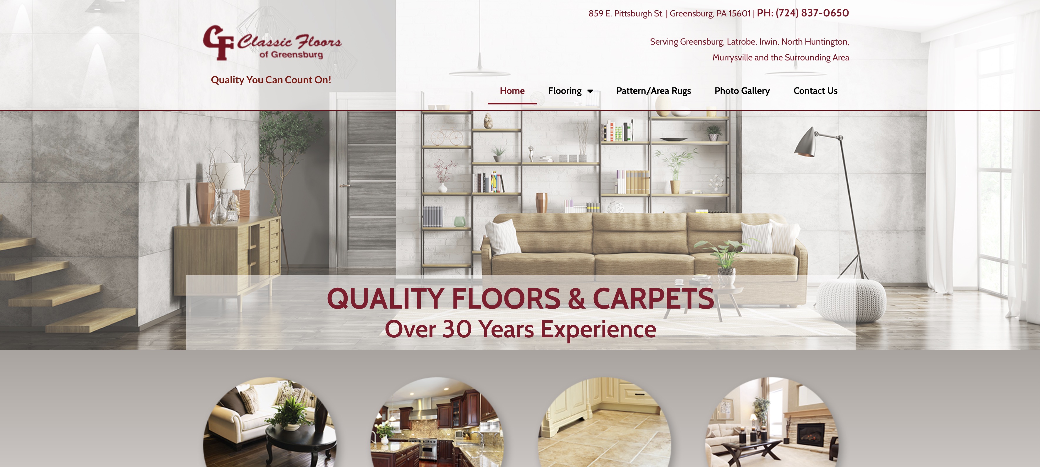 Classic Floors of Greensburg - EZToUse Web