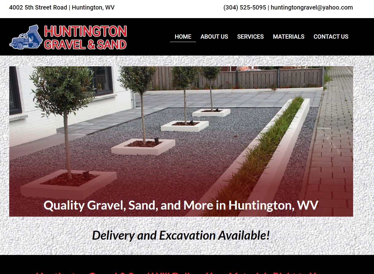 Huntington Gravel & Sand - EZToUse Web